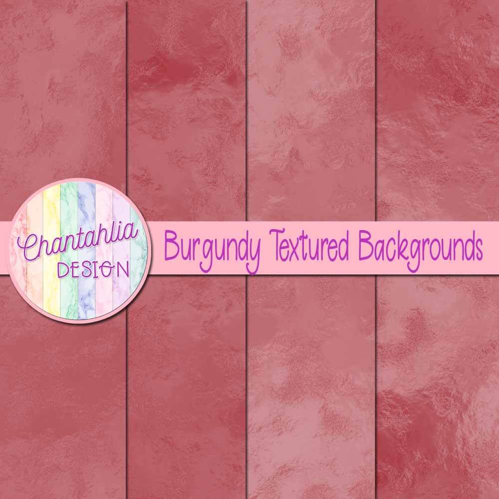 Free Digital Papers featuring Burgundy Textured Designs