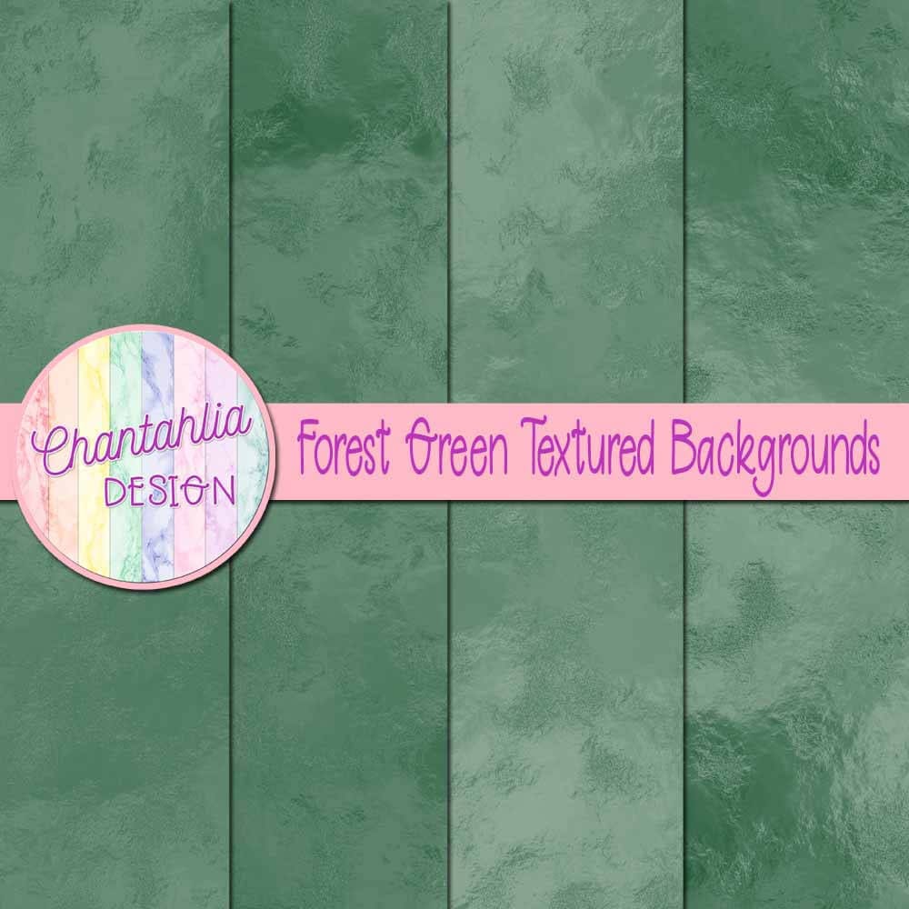 Free Digital Papers featuring Forest Green Textured Designs