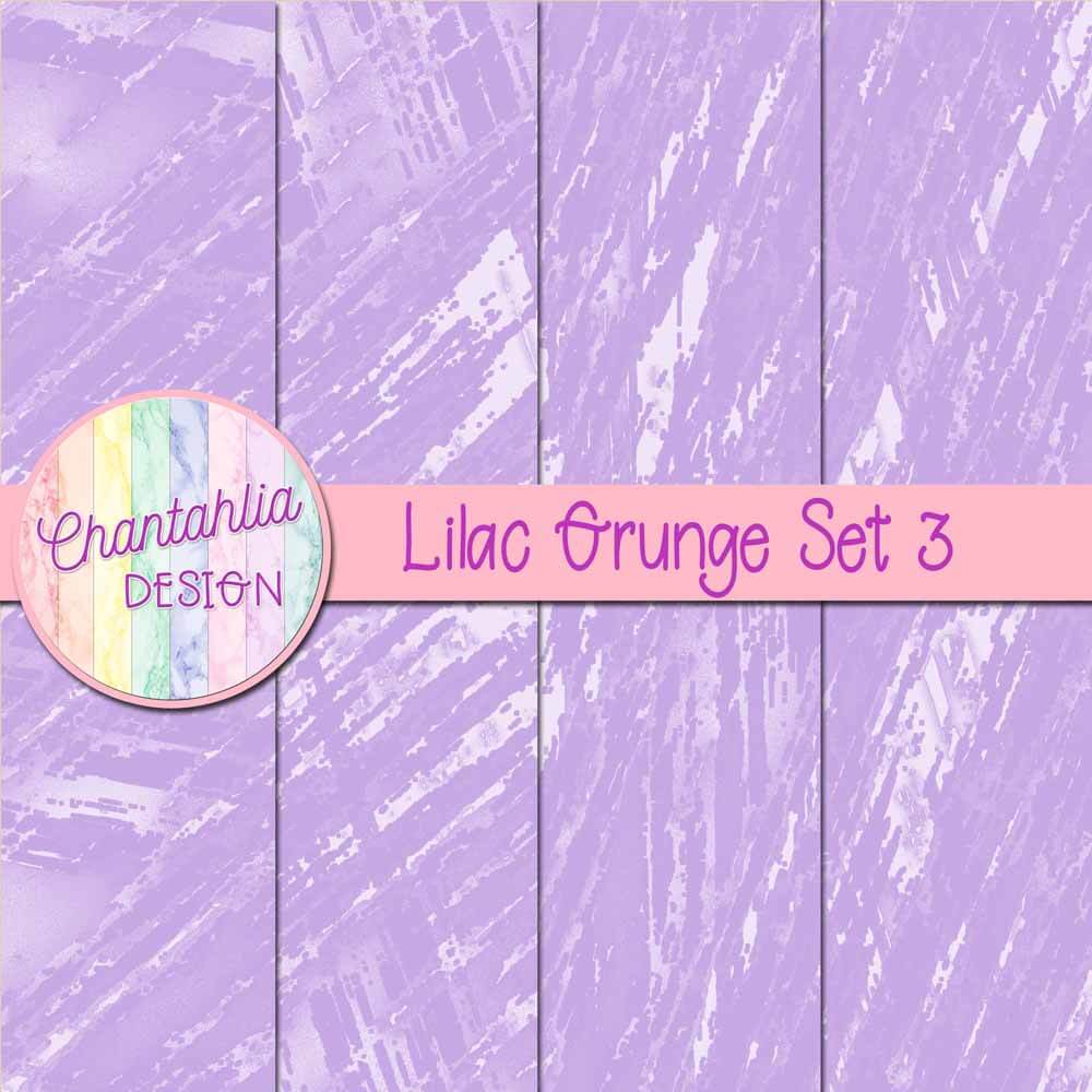 Free Digital Papers featuring Lilac Grunge Designs