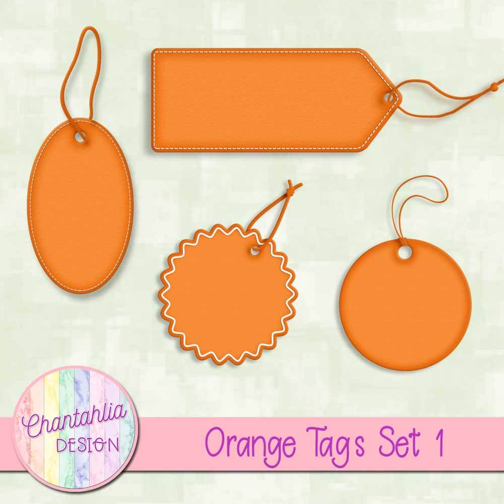 Free Orange Tags
