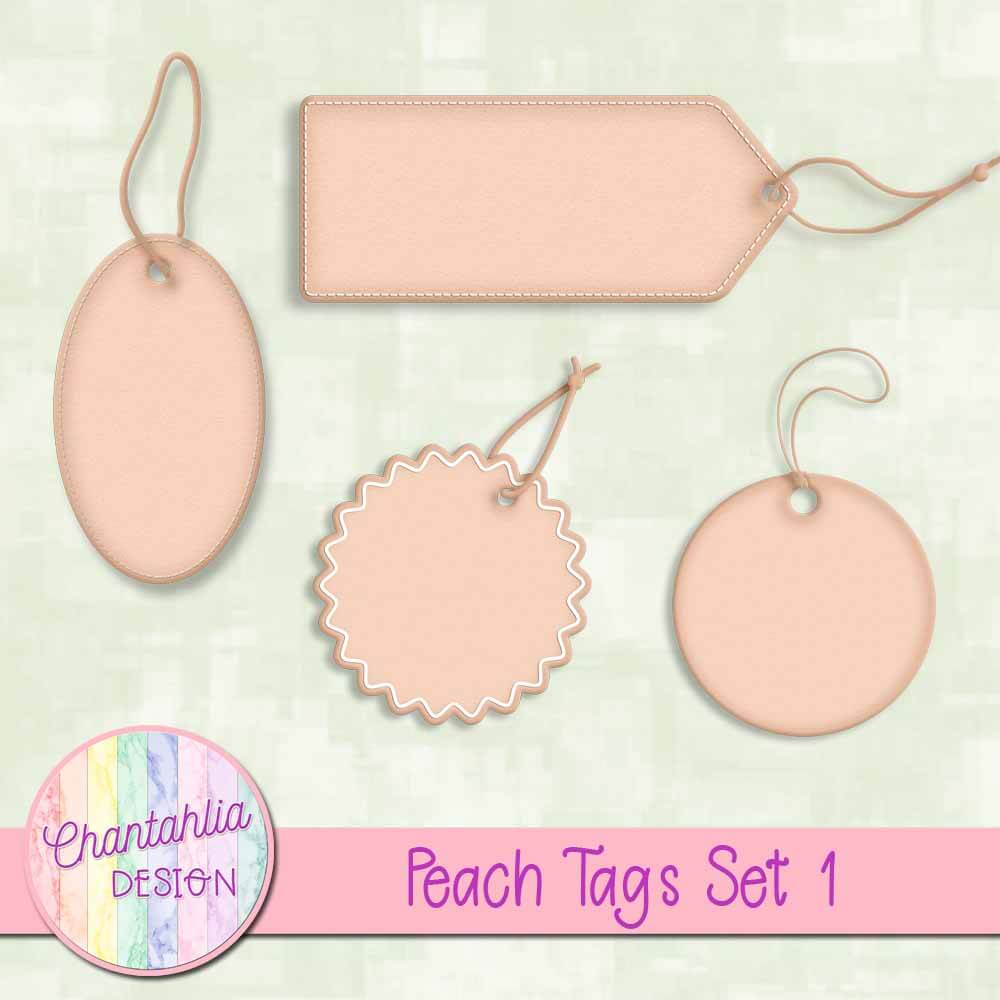 Free Peach Tags