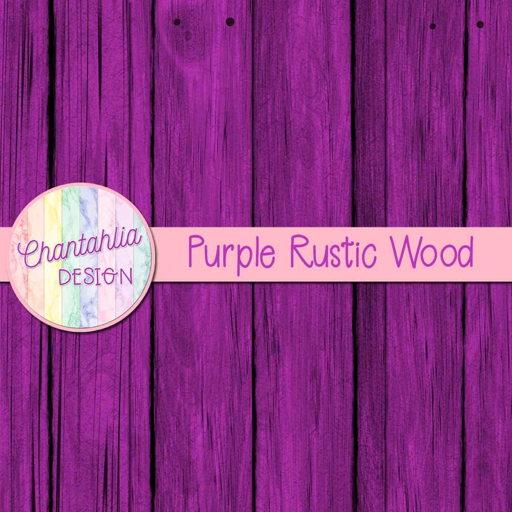 Free Digital Papers featuring Purple Rustic Wood Designs