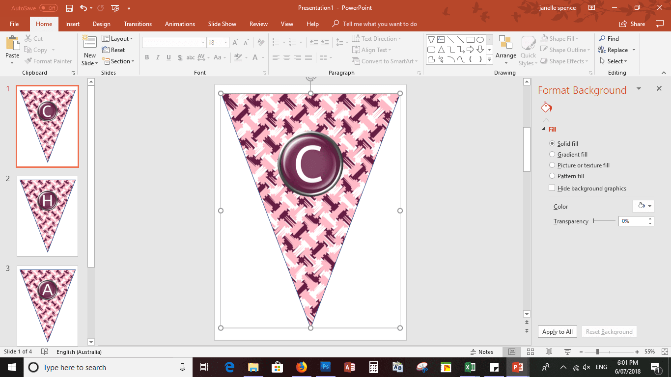 Create customized bunting banners using free resources