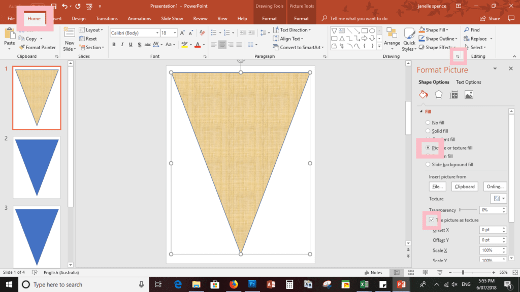 Create customized bunting banners using free resources