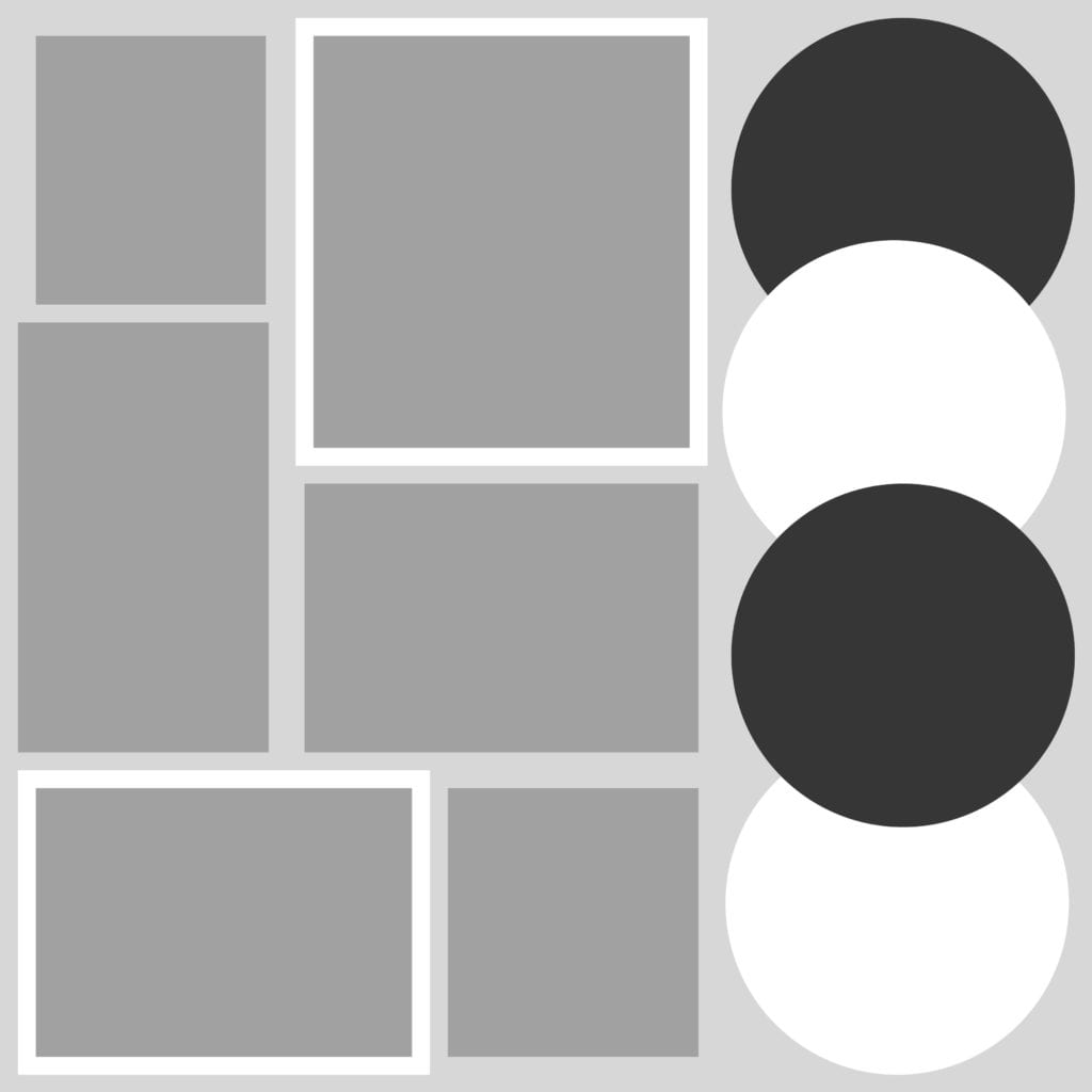 Free Digital Scrapbook Layout Template to Create Your Own Unique Pages