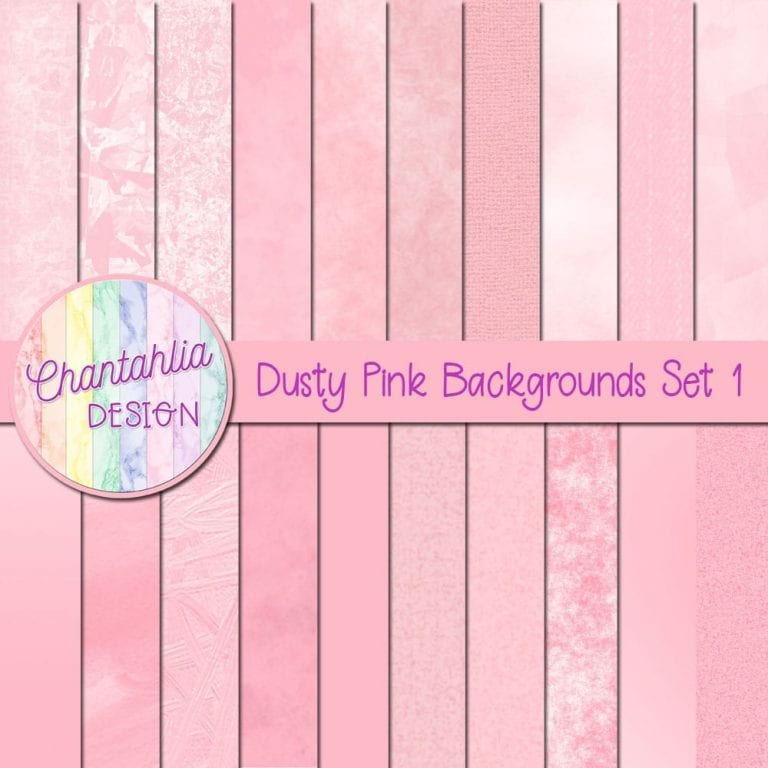 Free Digital Paper Backgrounds featuring Dusty Pink Designs