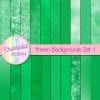 Free Digital Paper Backgrounds featuring Green Designs