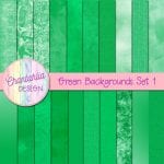 Free Digital Paper Backgrounds featuring Green Designs