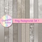 Free Digital Paper Backgrounds featuring Grey Designs