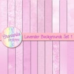 Free Digital Paper Backgrounds featuring Lavender Designs