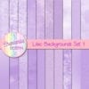 Free Digital Paper Backgrounds featuring Lilac Designs