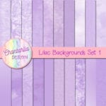 Free Digital Paper Backgrounds featuring Lilac Designs