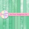 Free Digital Paper Backgrounds featuring Sea Green Designs