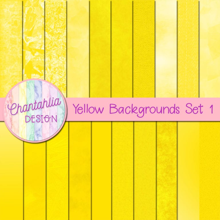 Free Digital Paper Backgrounds featuring Yellow Designs
