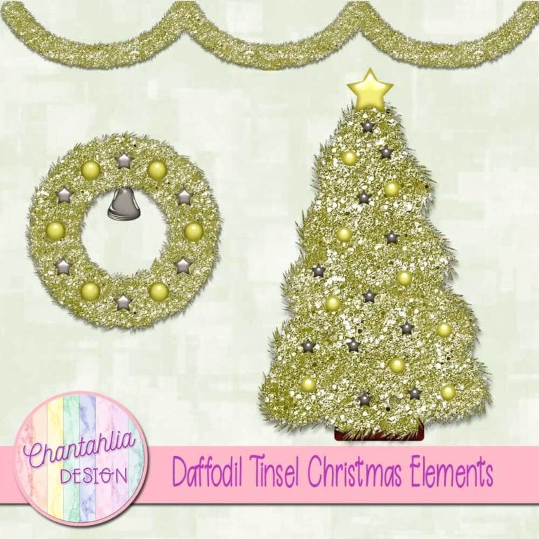 Free Christmas Nativity Elements for Digital Scrapbooking & Crafts