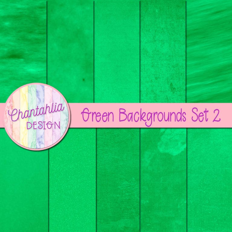 Free Digital Paper Backgrounds featuring Green Designs