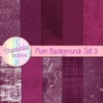 Free Digital Paper Backgrounds featuring Plum Designs