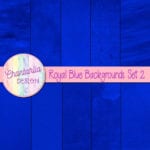 Free Digital Paper Backgrounds featuring Royal Blue Designs