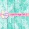 Free Digital Papers featuring Aqua Grunge Designs