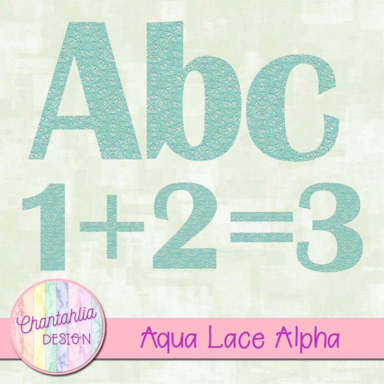 Free Alphas for Digital Scrapbooking, Bulletin Board Lettters and More
