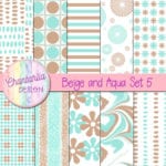 Free digital papers for digital scrapbooking, digital planning and more