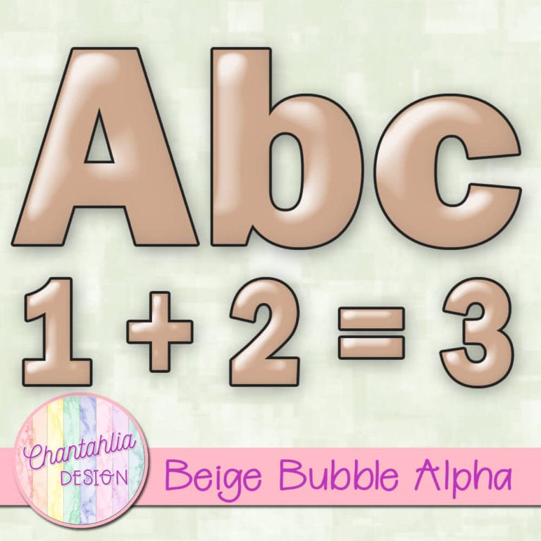 Free Alphas for Digital Scrapbooking, Bulletin Board Lettters and More