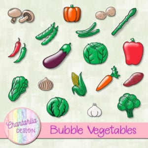 Bubble Vegetables - Chantahlia Design