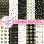 Free digital papers for digital scrapbooking, digital planning and more