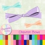 Chevron Bows - Chantahlia Design
