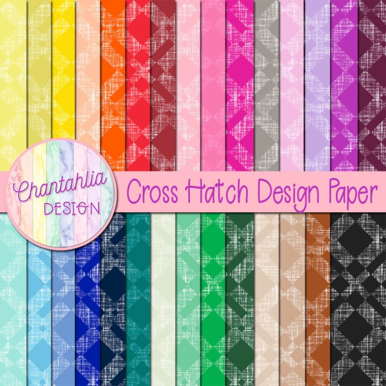 Free Digital Papers featuring a Cross Hatch Design