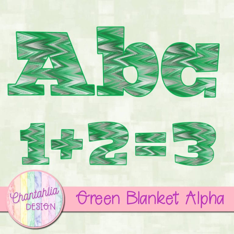 Free Alphas for Digital Scrapbooking, Bulletin Board Lettters and More