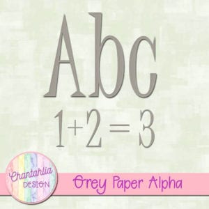 Free Alphas for Digital Scrapbooking, Bulletin Board Lettters and More