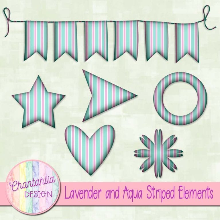 Free design elements / clip art for digital scrapbooking and other crafts