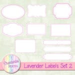 Free design elements / clip art for digital scrapbooking and other crafts