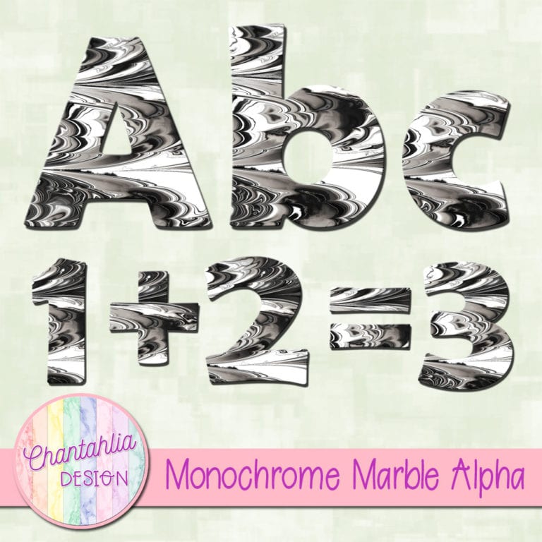 Free Alpha featuring a Monochrome Marble Design