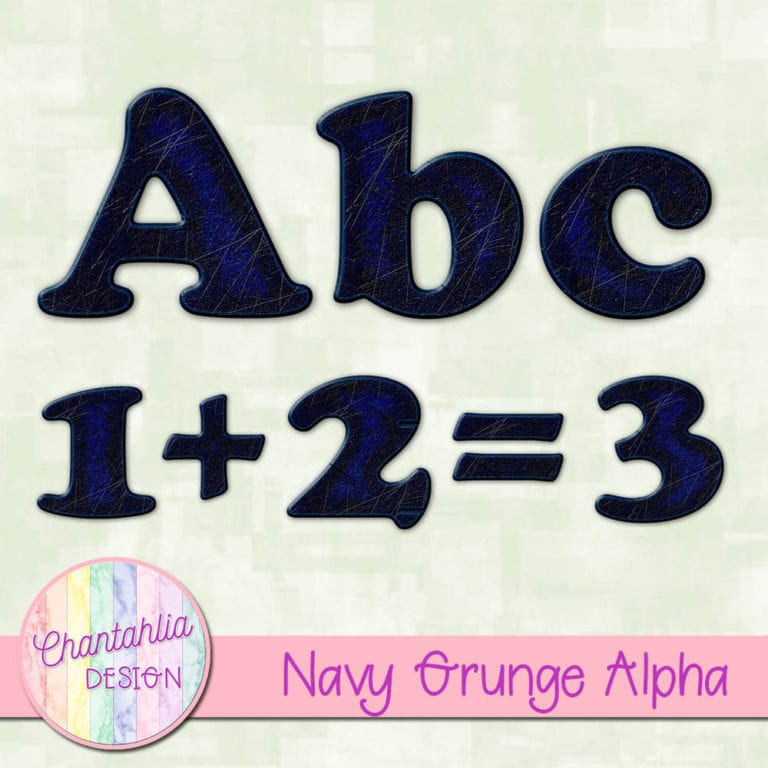 Free Alphas for Digital Scrapbooking, Bulletin Board Lettters and More