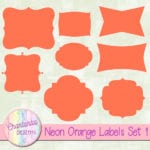 Free design elements / clip art for digital scrapbooking and other crafts