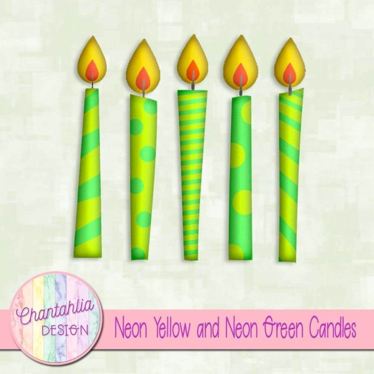 Neon Purple and Neon Orange Candles - Chantahlia Design