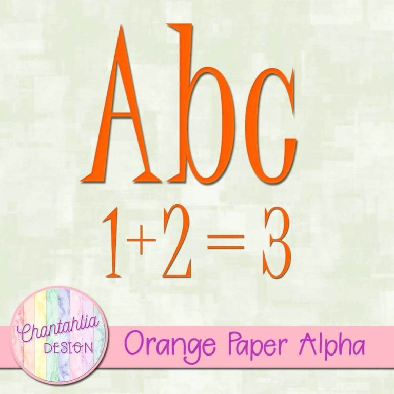 Free Alpha featuring an orange Paper Design