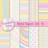 Free Digital Papers featuring Pastel Patterns
