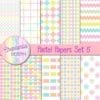 Free Digital Papers featuring Pastel Patterns