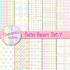 Free Digital Papers featuring Pastel Patterns