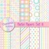 Free Digital Papers featuring Pastel Patterns
