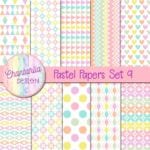 Free Digital Papers featuring Pastel Patterns