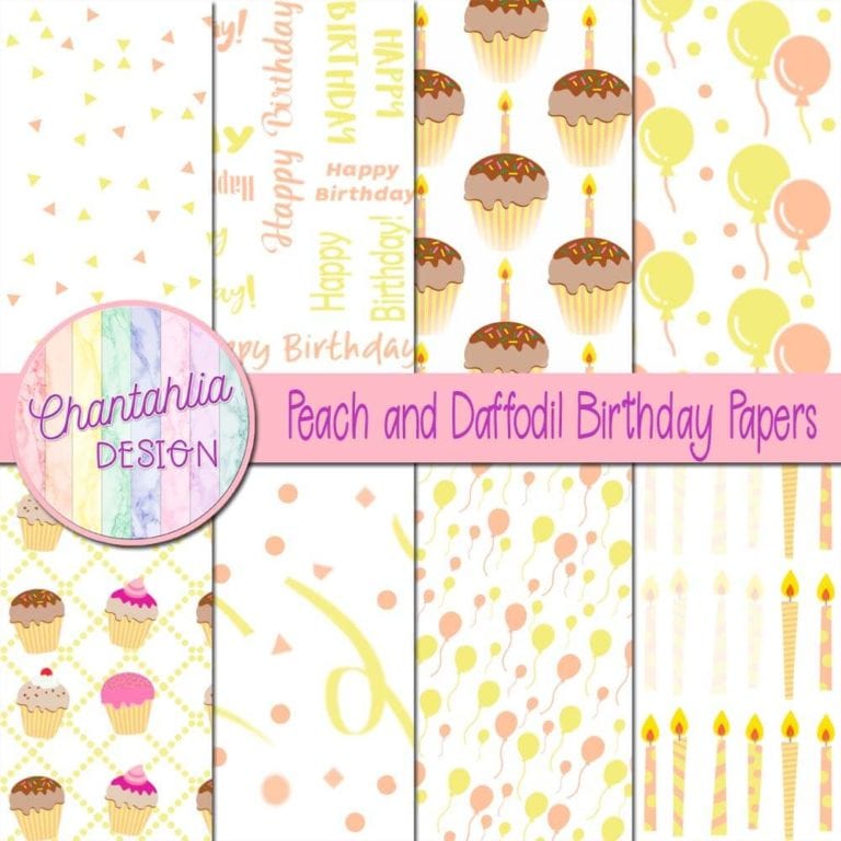 Free digital papers for digital scrapbooking, digital planning and more