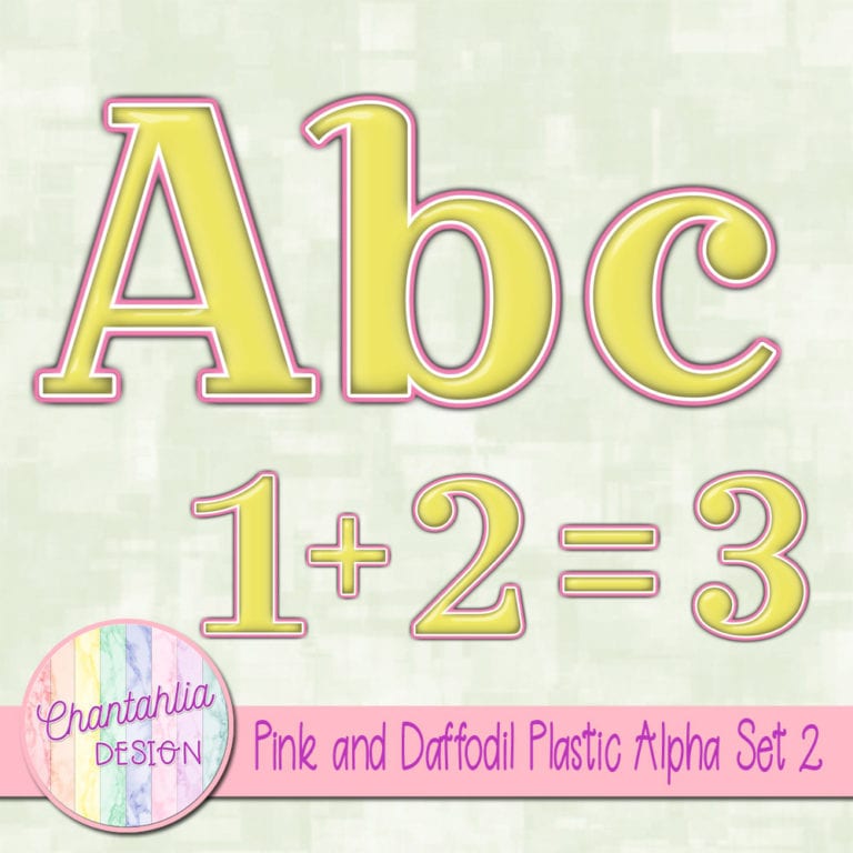 Free Alpha featuring a Pink and Daffodil Plastic Design