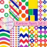 Free digital papers for digital scrapbooking, digital planning and more