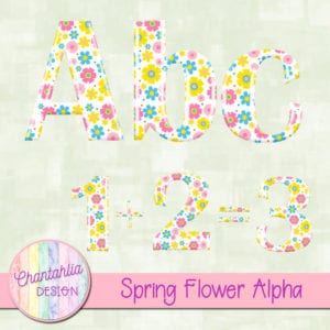 Free Spring Flowers Alpha