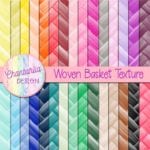 Free Digital Papers featuring a Basket Weave Texture