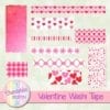 Free Valentine Washi Tape